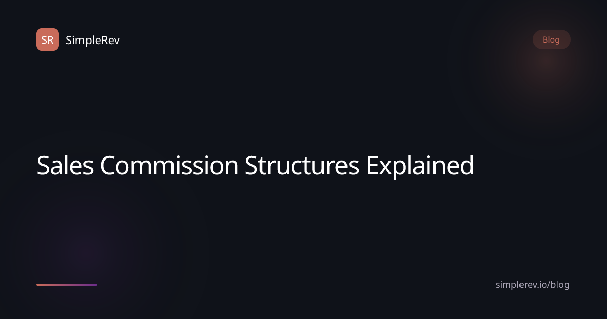 8 Sales Commission Structures Explained (with Formulas & Examples ...